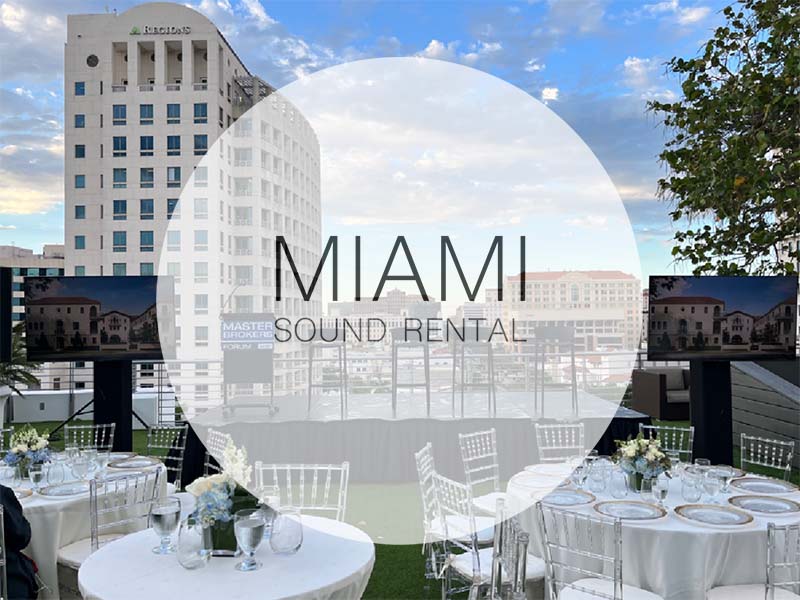 Portfolio | Miami Sound Rental